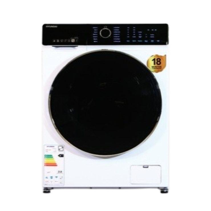 ماشین لباسشویی هیوندای مدل HWM-9426W سفید-ظرفیت ۹ کیلو - لاوین مارکت